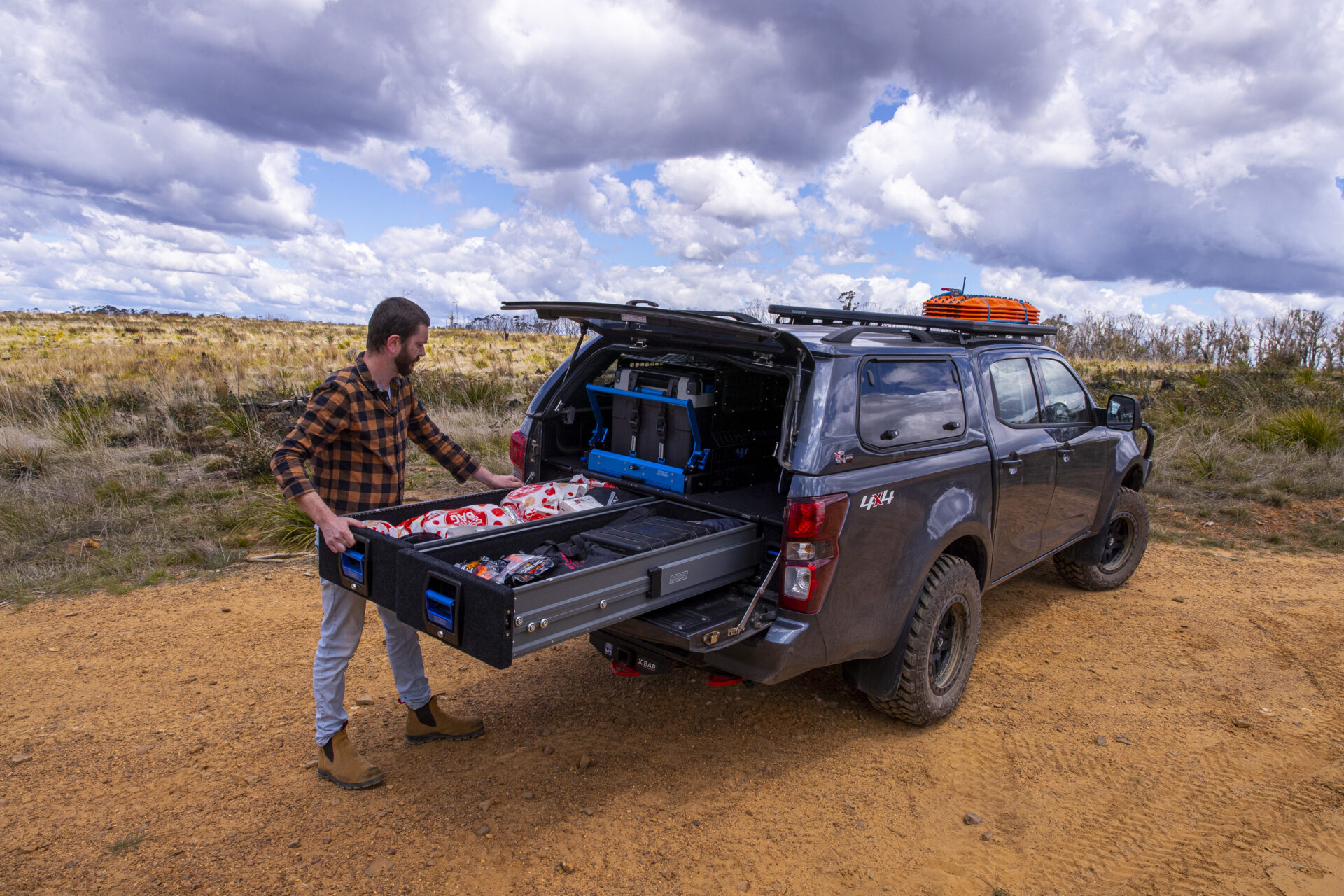 D-MAX gets an MSA drawer system and drop slide