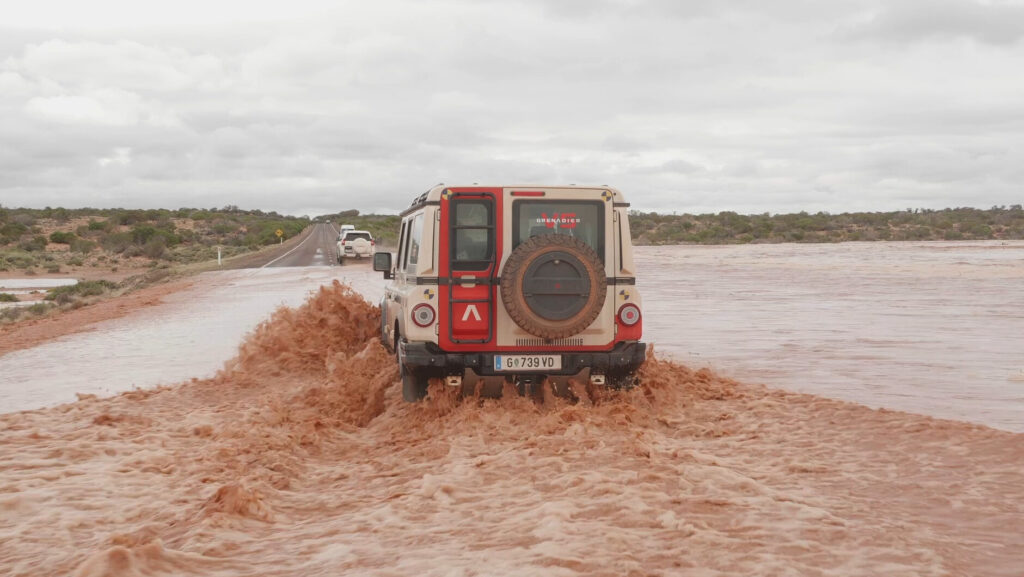 INEOS Grenadier experiences outback extremes