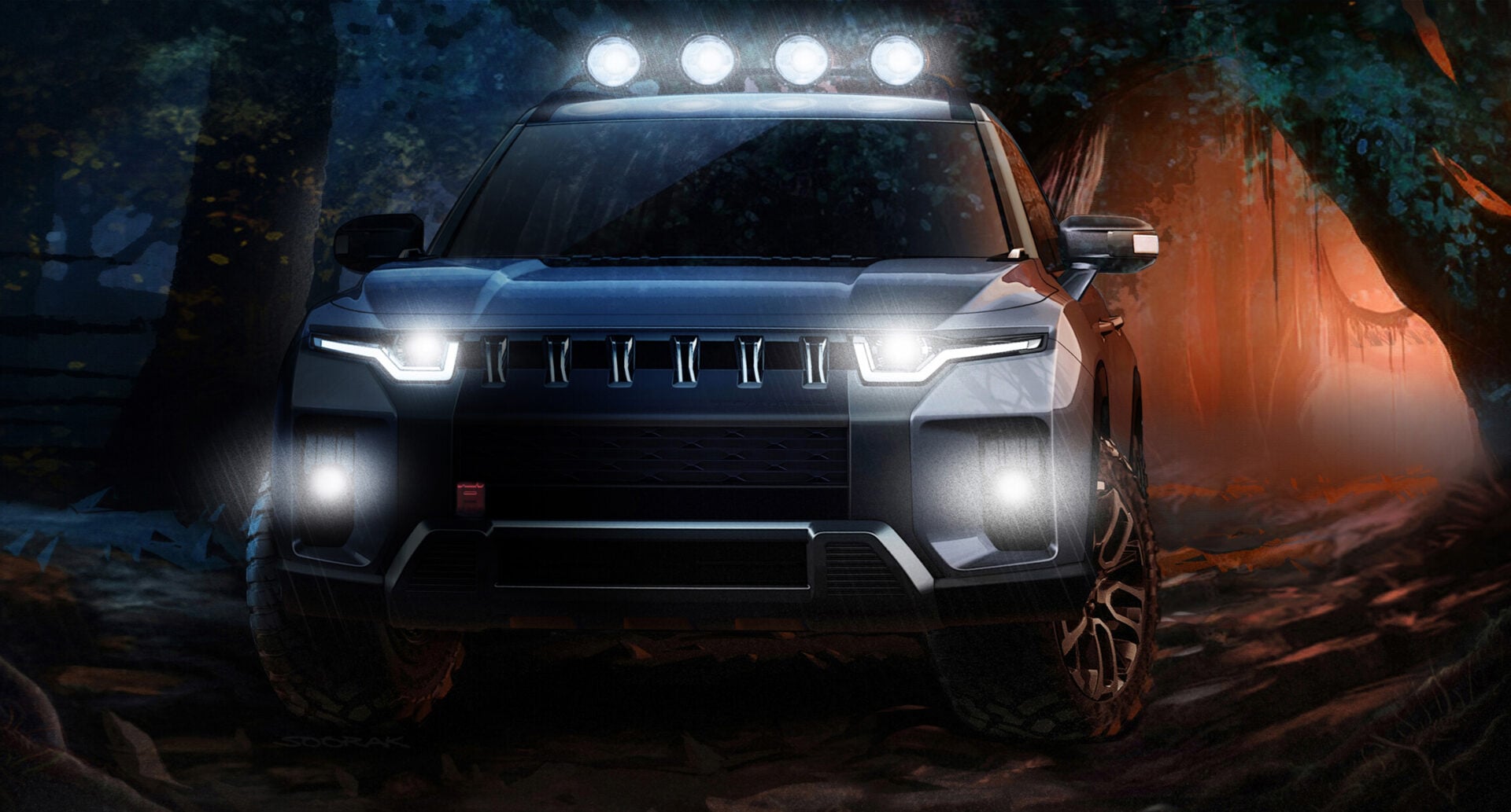 2023 Ssangyong Torres off-roading SUV teased