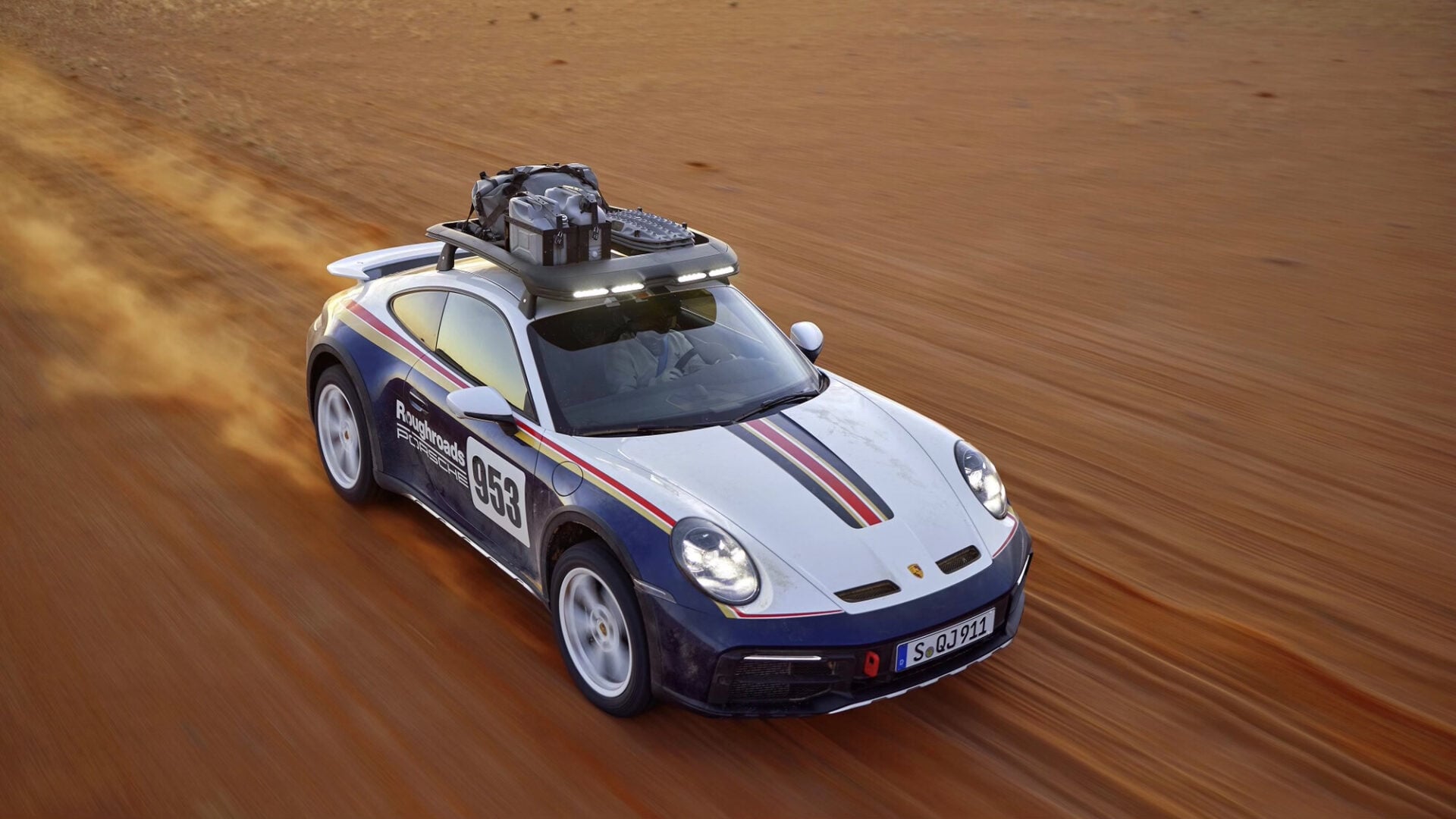 Porsche partners with Australia's own MaxTrax for the 911 Dakar