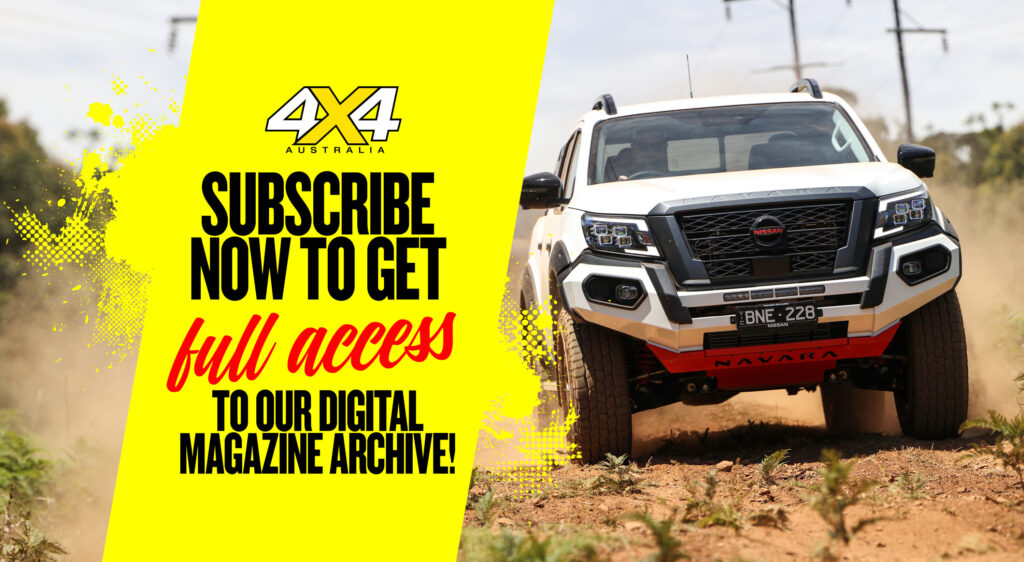 Buy a subscription to 4X4 Australia magazine from just $59