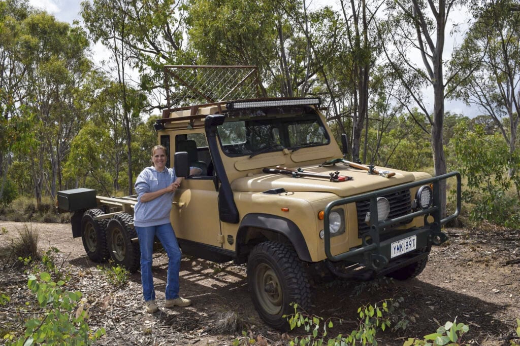 Ex-military Land Rover 110 Perentie 6x6