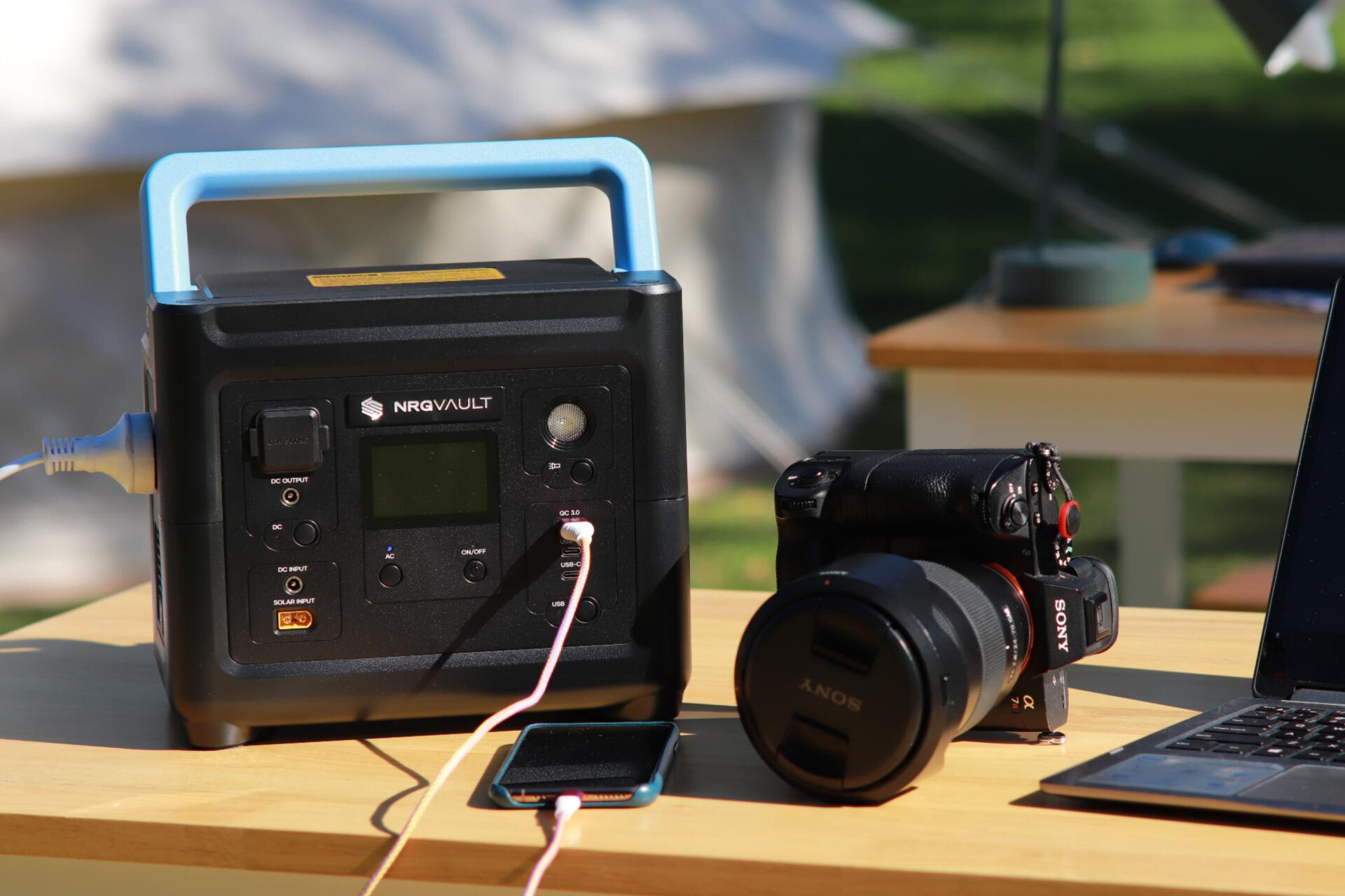 Laser unveils NRGVault range of portable power stations