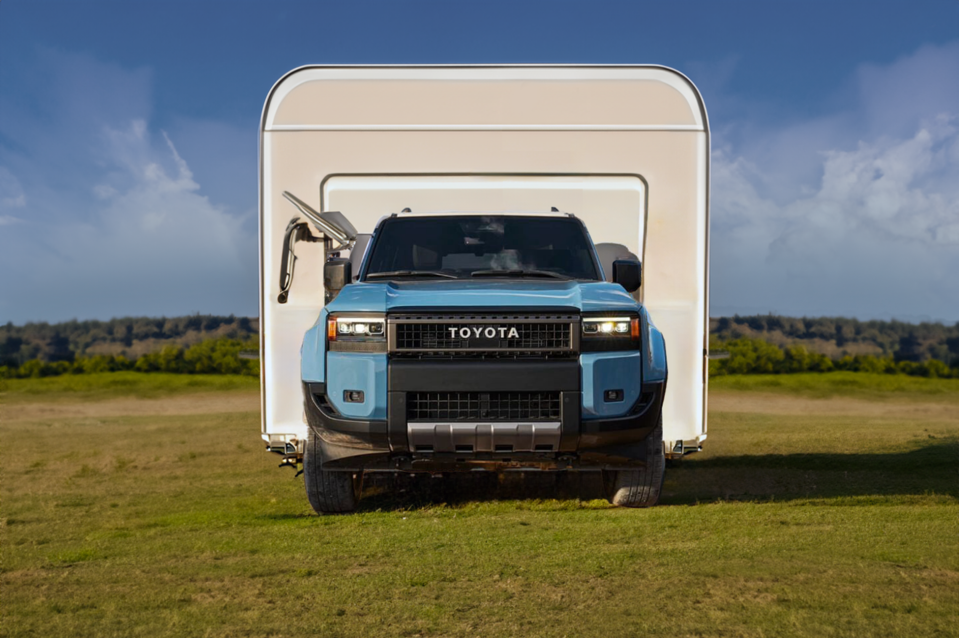 Towing capacity of the 2025 Toyota LandCruiser Prado