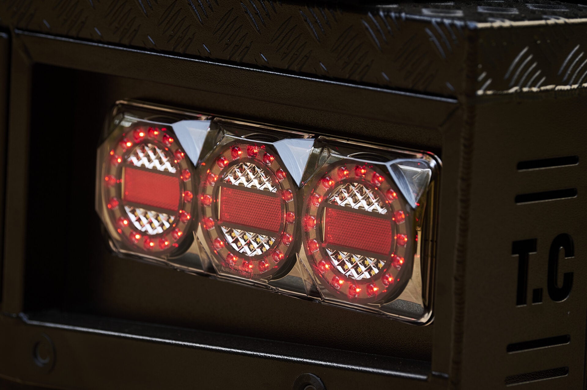 Triton tradie ute build: TC Boxes tray and toolbox installed