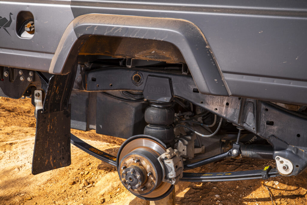 ARB Parabolic leaf springs and Air Bag kit will transform a leaf-spring 4WD