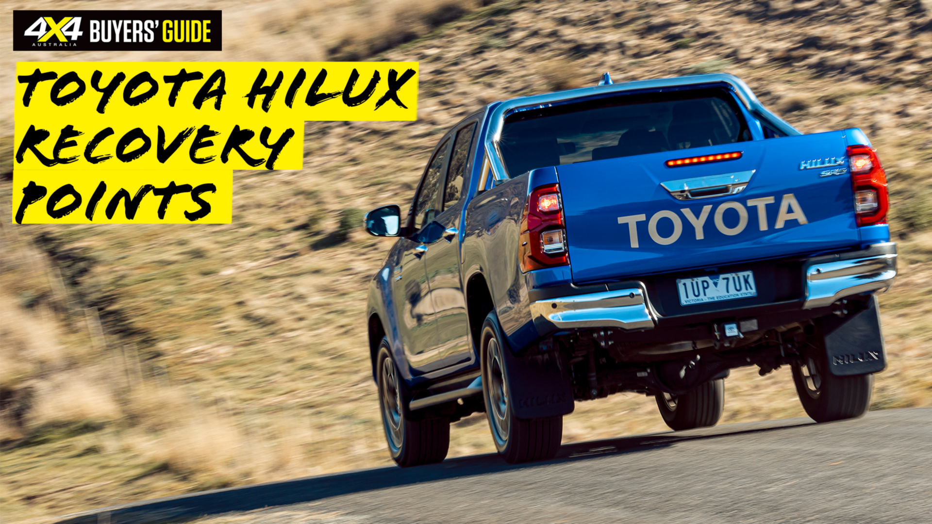 Toyota HiLux Recovery Points Guide