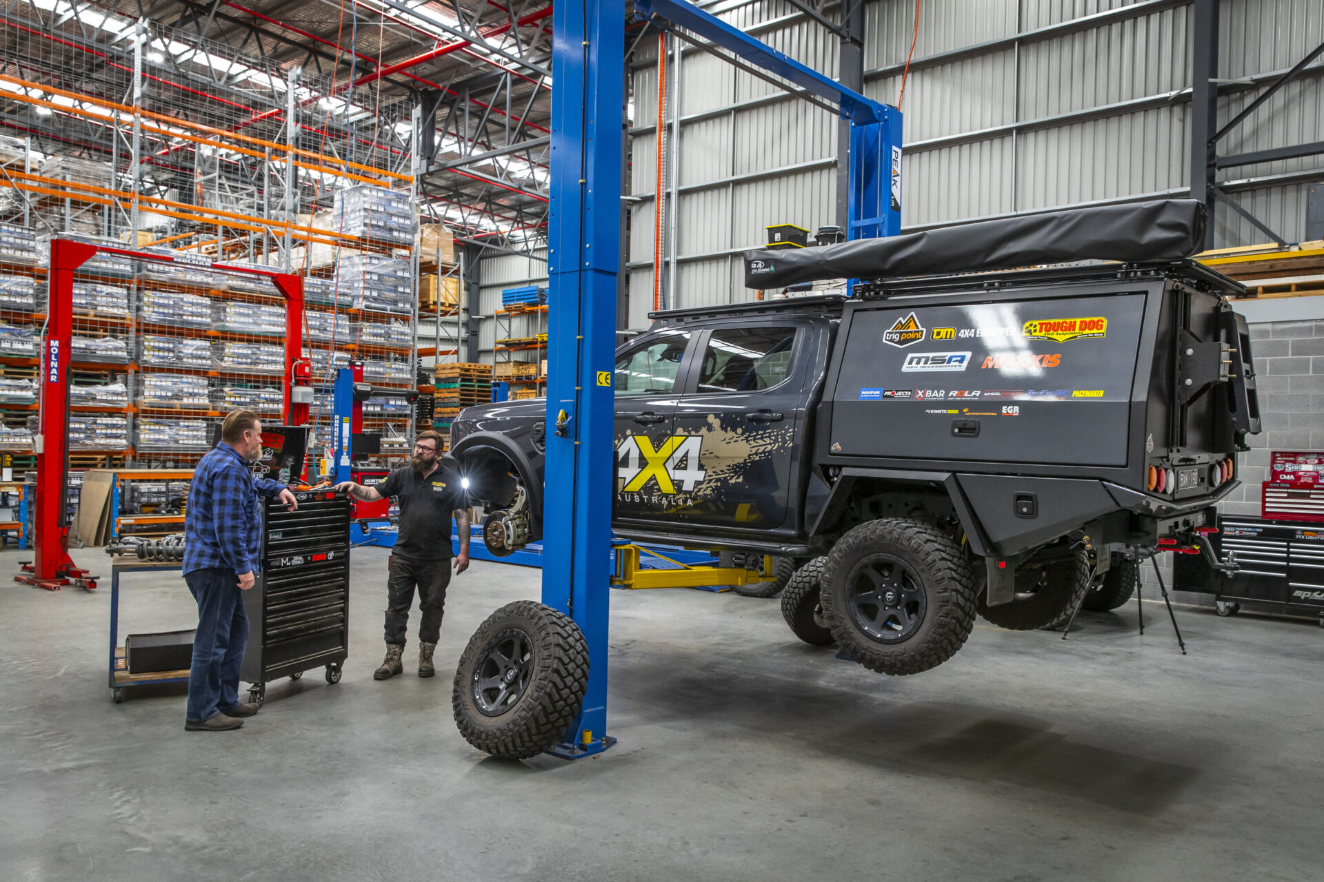 2023 Ford Ranger build: Tough Dog suspension