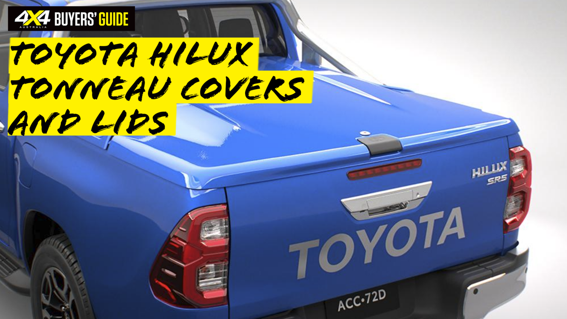 Toyota HiLux tonneau covers and lids guide