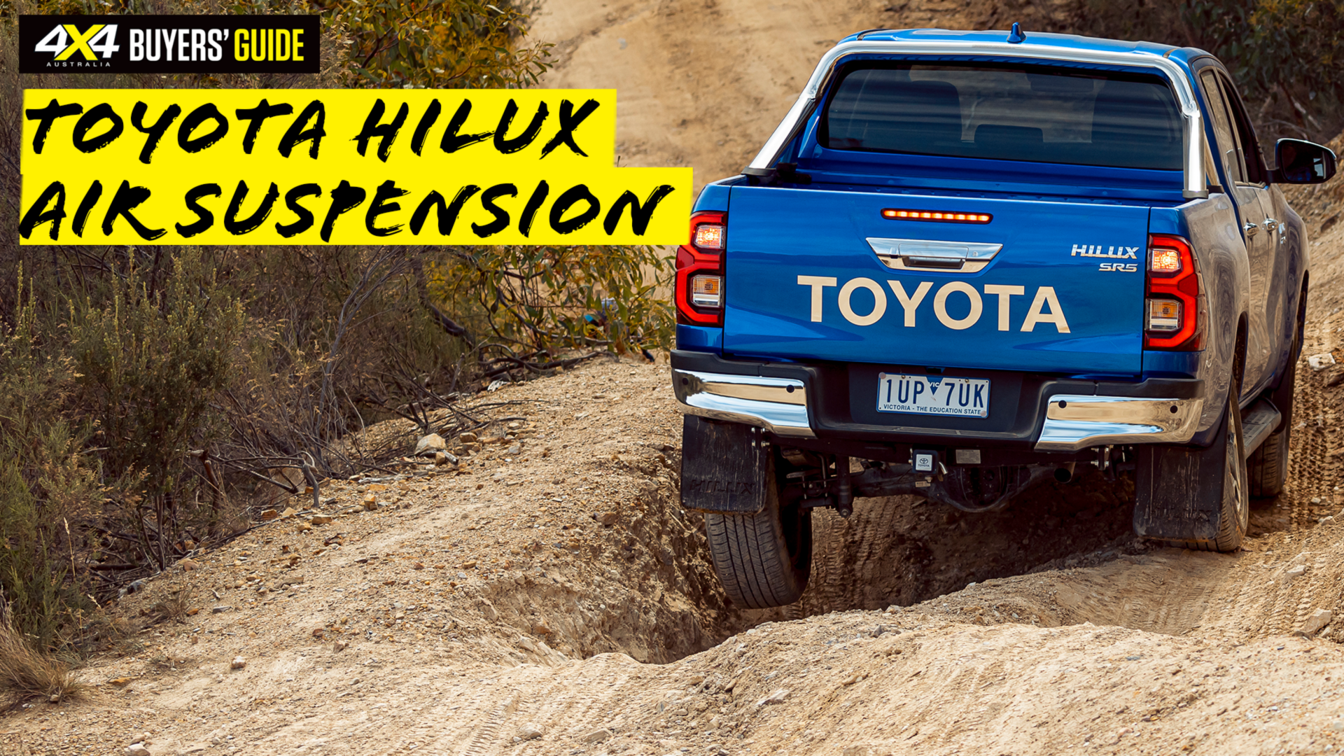Toyota HiLux rear air suspension guide