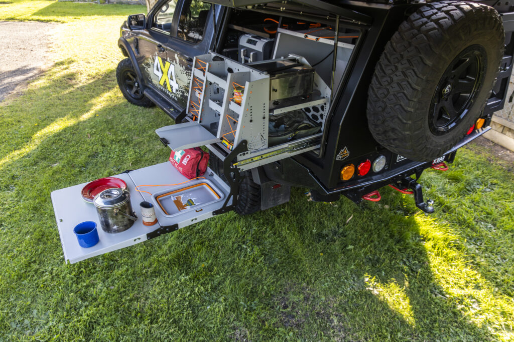 2023 Ford Ranger build: Trig Point slide-out kitchen
