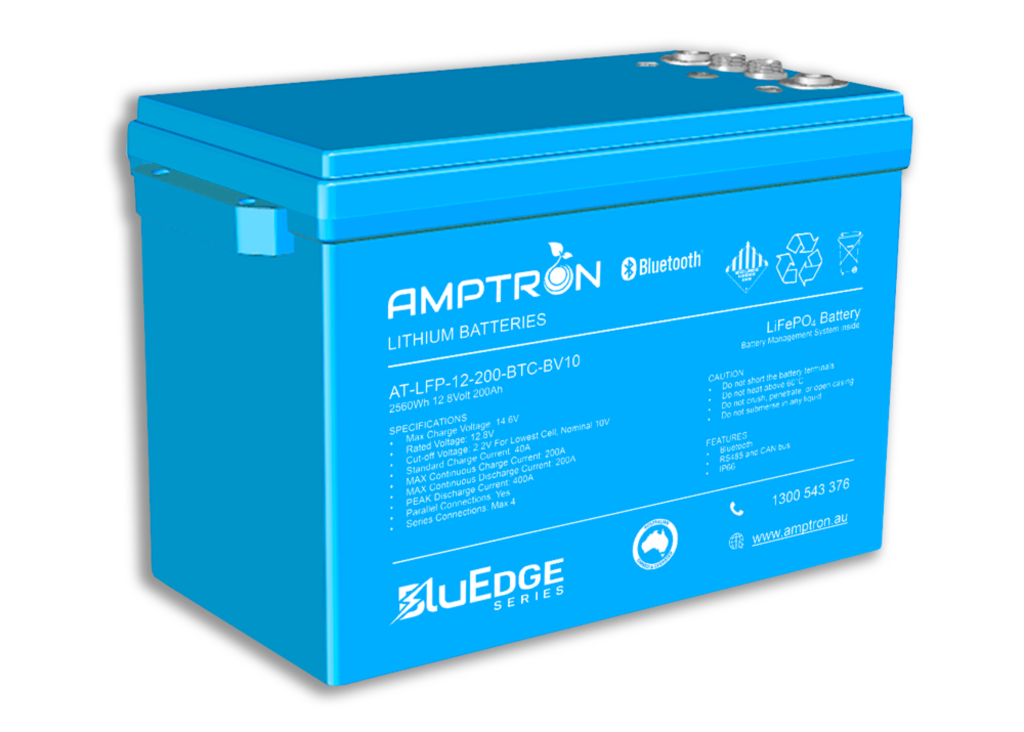 Amptron adds BluEdge series to its lithium range