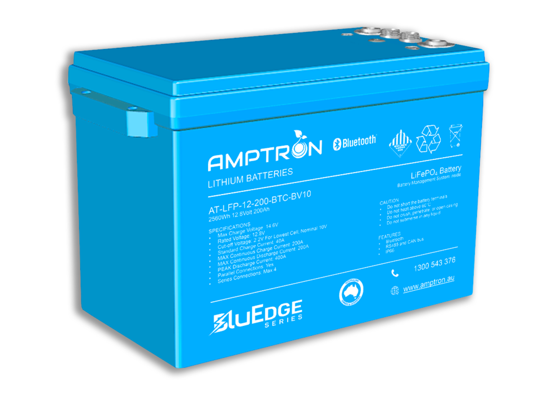 Amptron adds BluEdge series to its lithium range