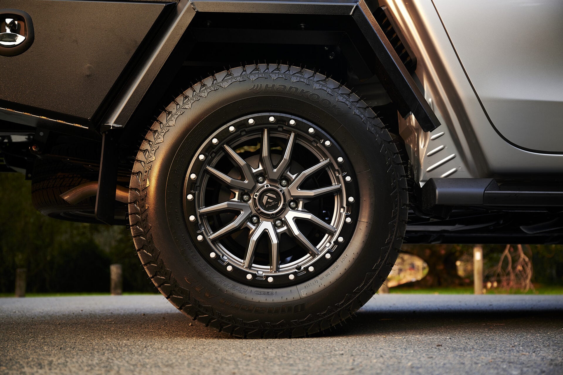 Triton tradie ute build: Fuel Rebel wheels