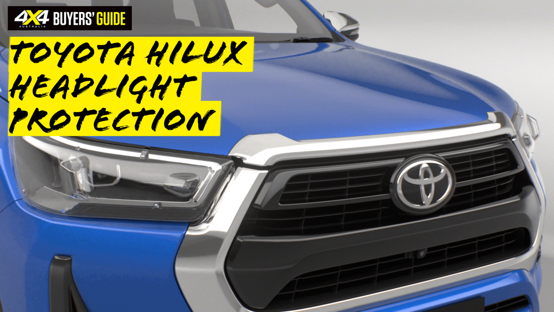 Toyota HiLux headlight protection guide