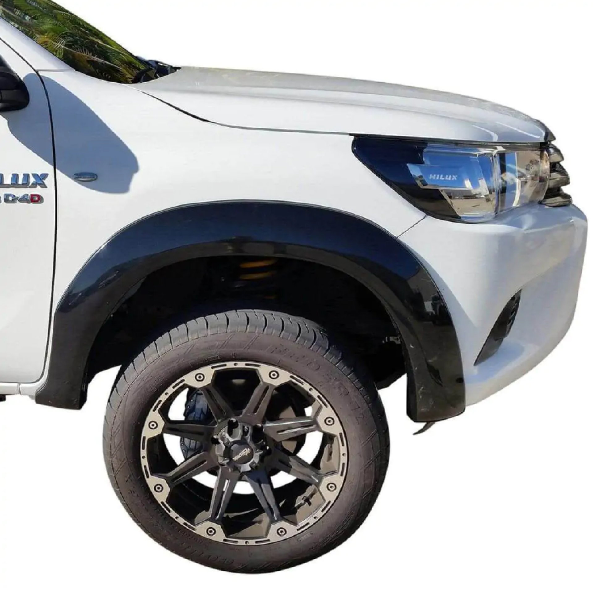 Toyota HiLux flares and mouldings guide