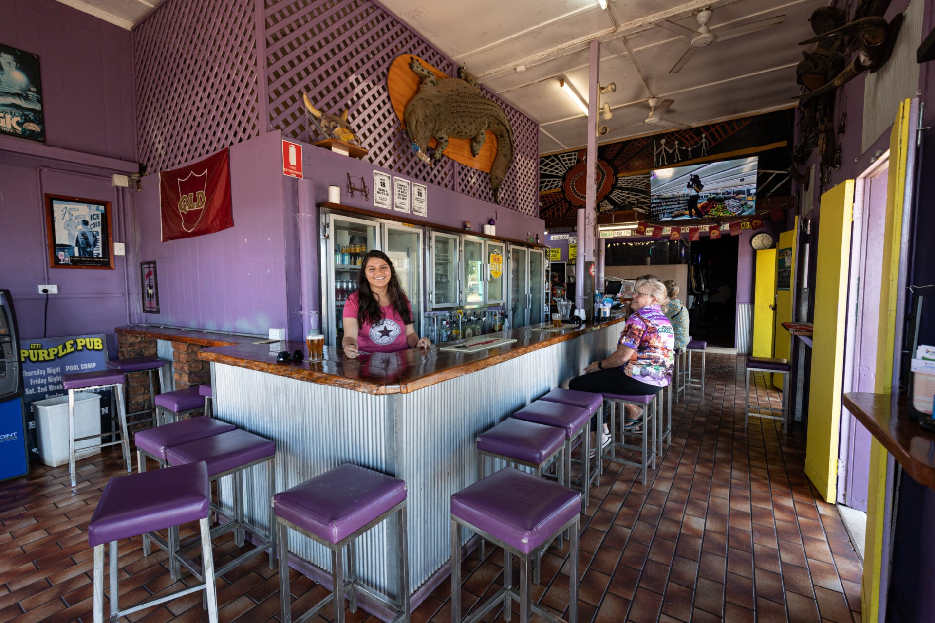 4x4 pub: The Purple Pub