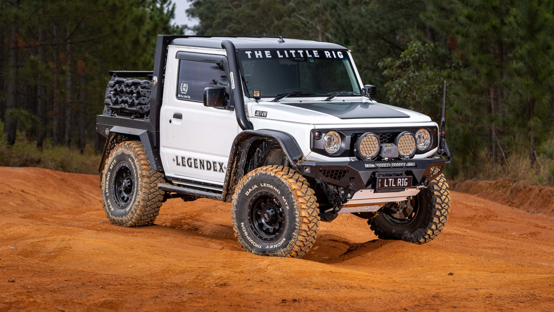 Mega Jimny built for long-distance touring