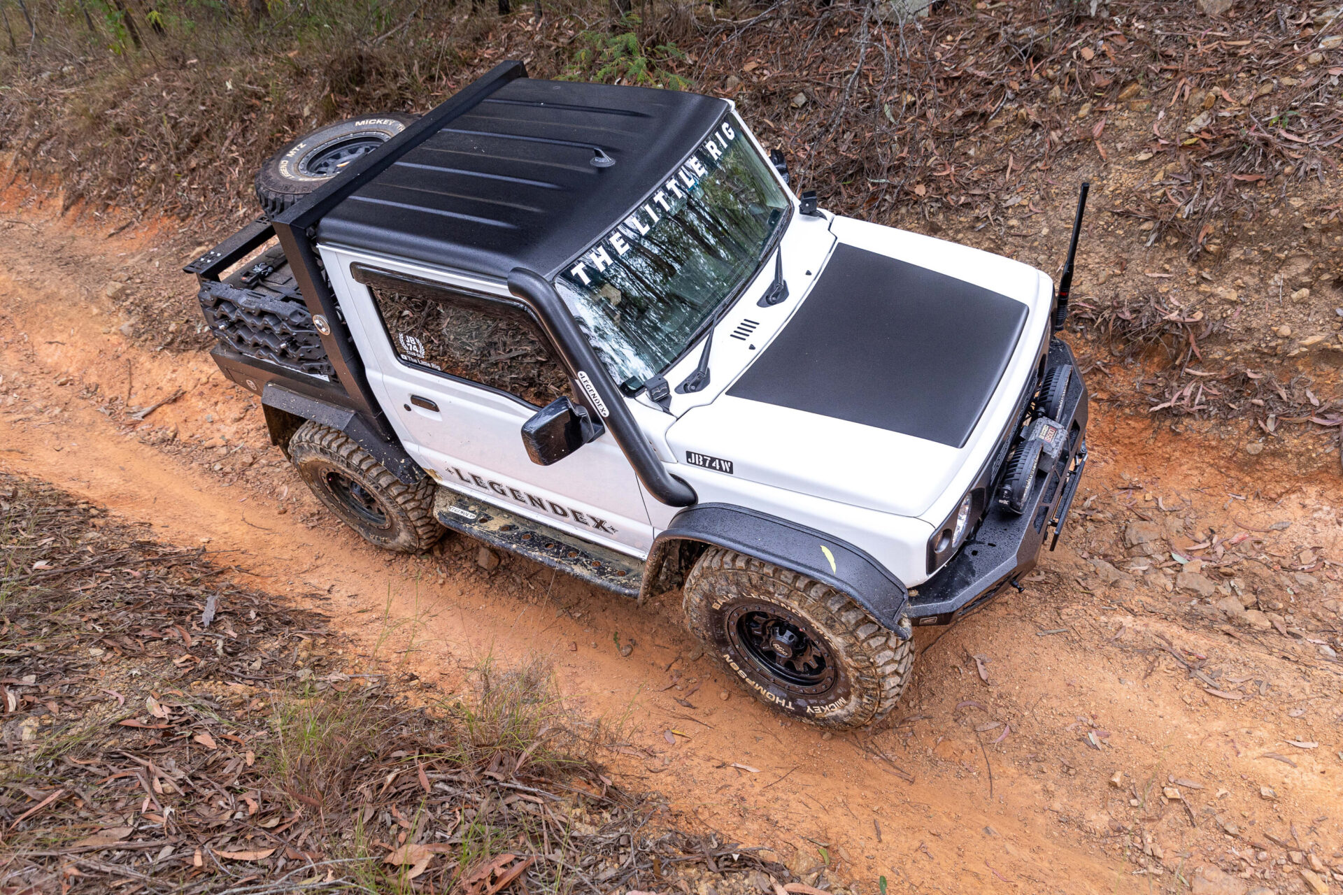 Mega Jimny built for long-distance touring
