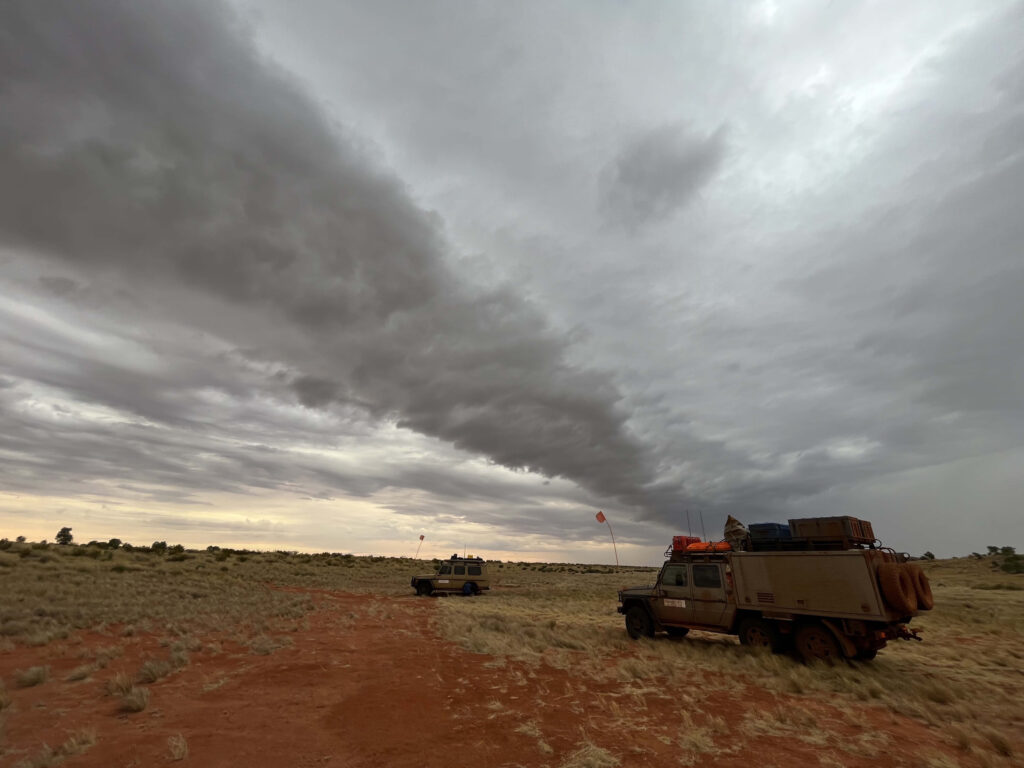 Desert deluge: Touring the Simpson during heavy rainfall