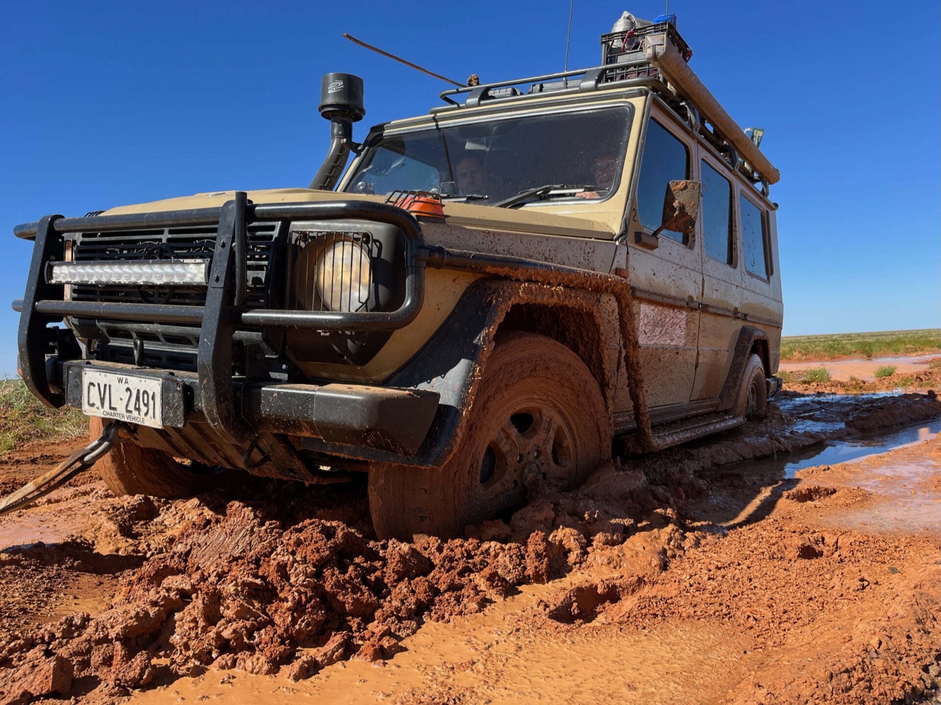Desert deluge: Touring the Simpson during heavy rainfall