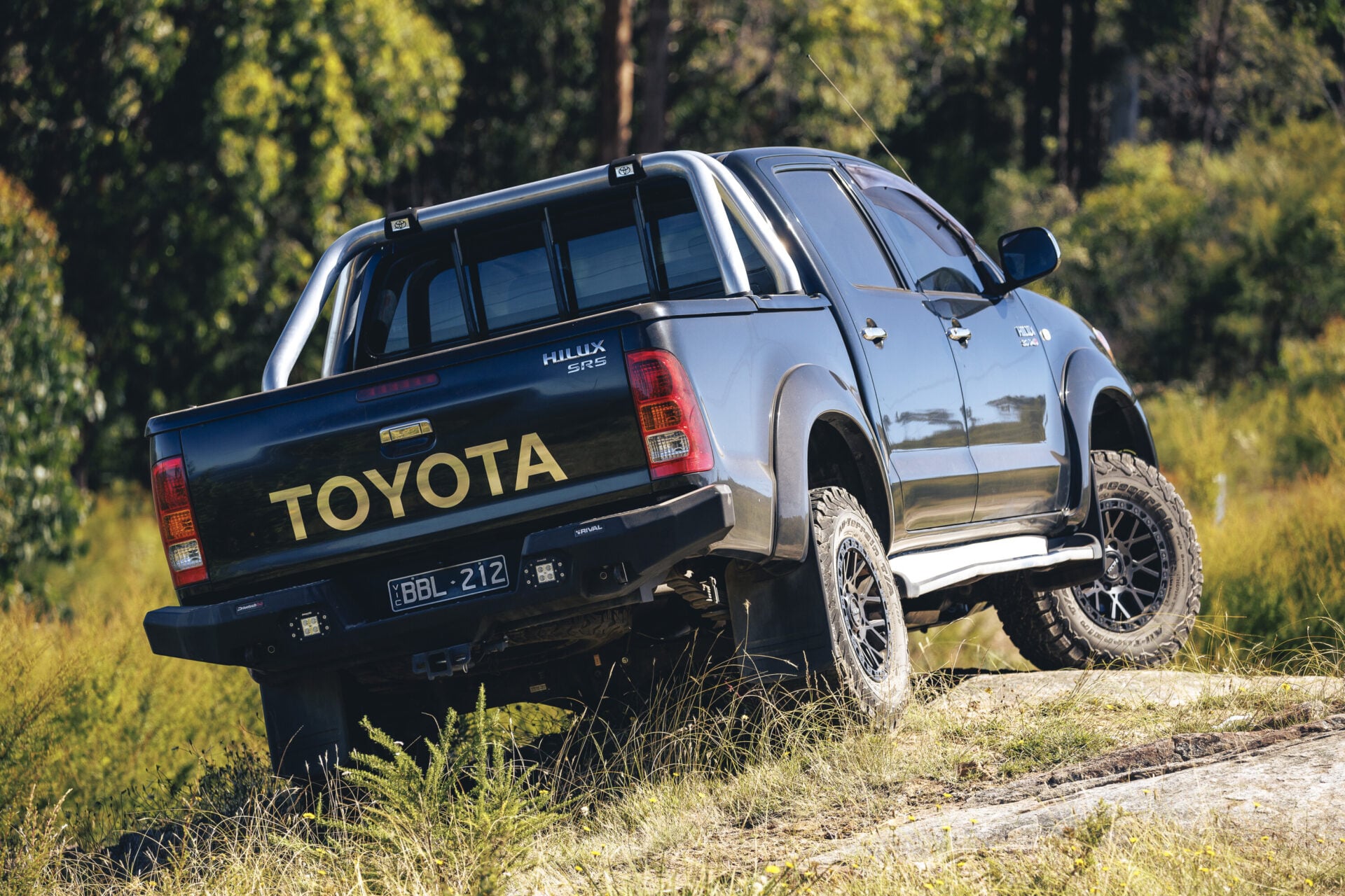 V8-powered HiLux built by Marks 4WD