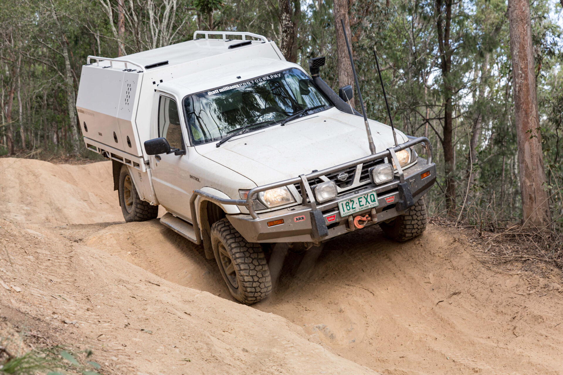 The 4x4s our photographers drive