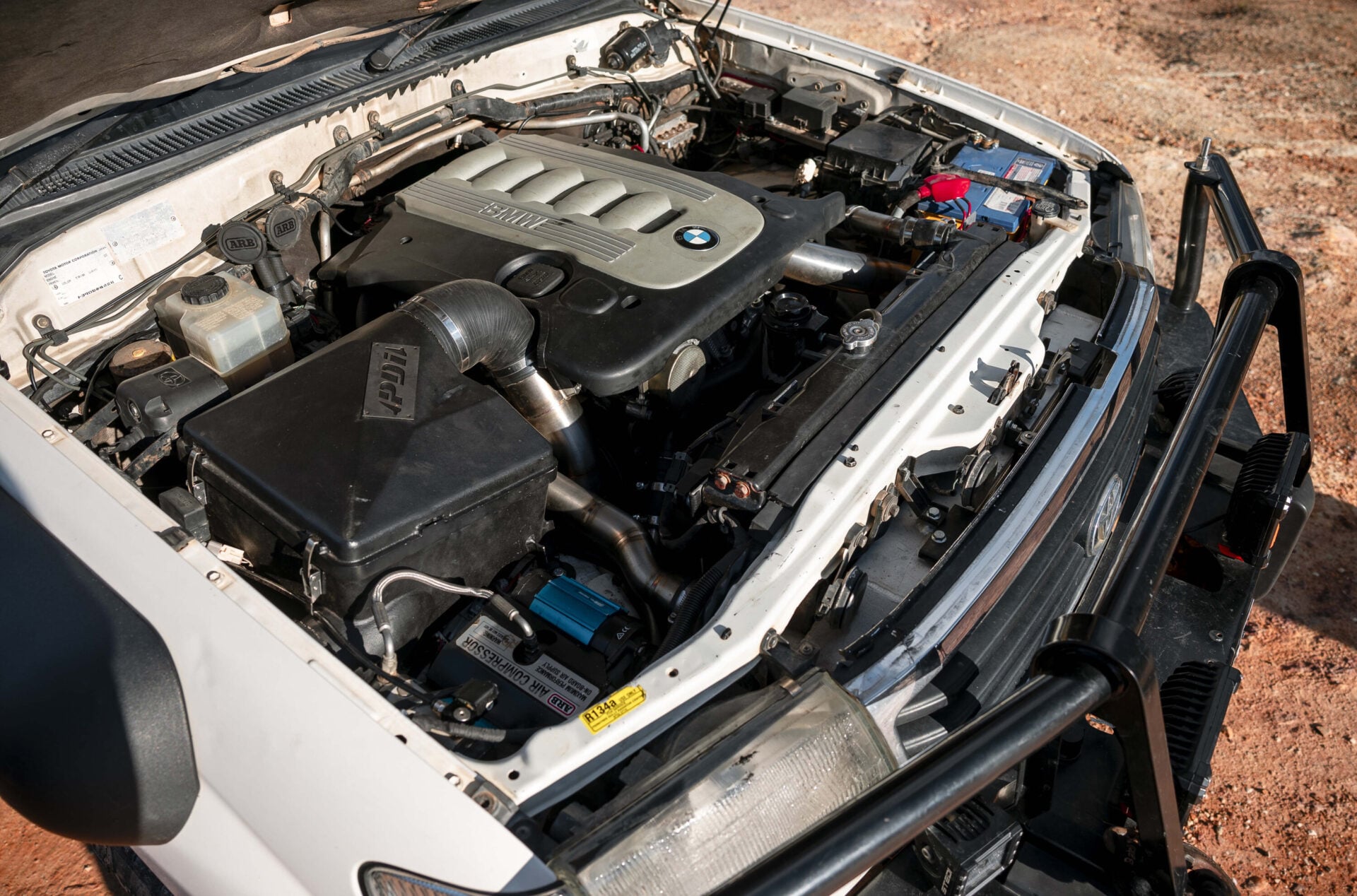 105 Series LandCruiser gets BMW M57 engine transplant