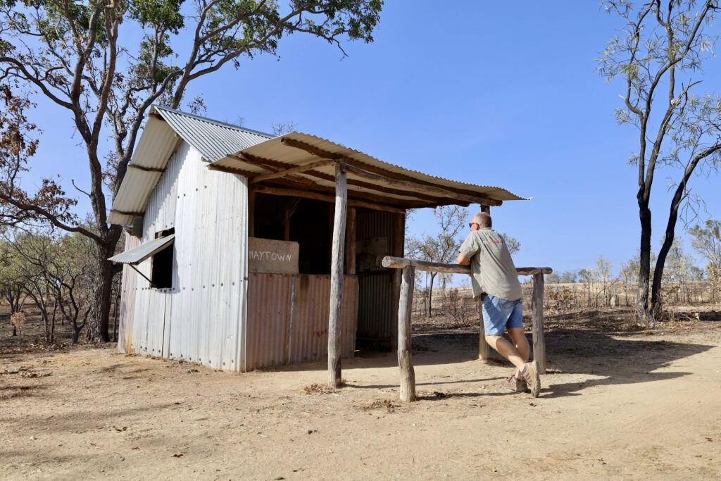 Hunting for gold in Maytown, Cape York