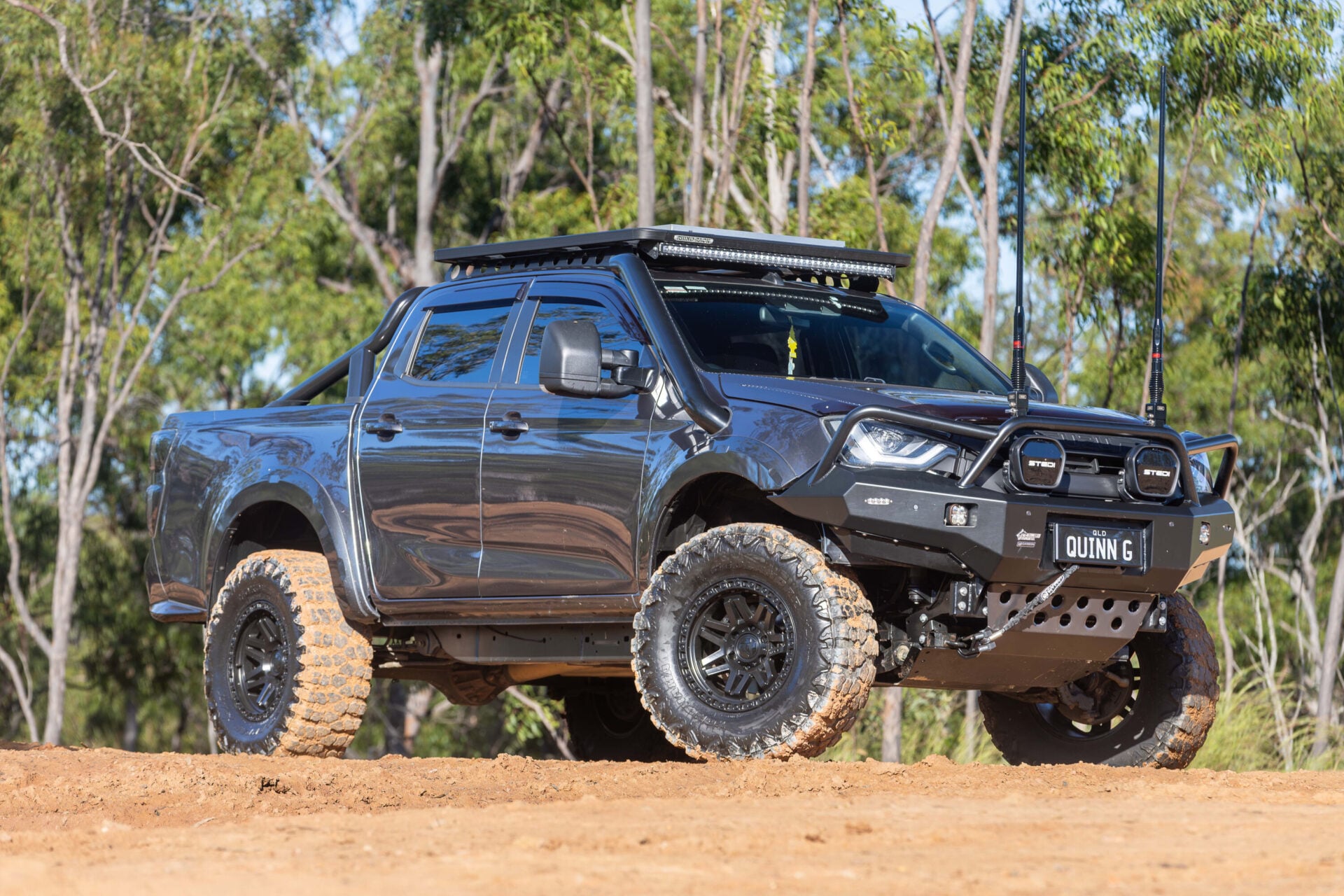 Isuzu D-MAX custom 4x4 build
