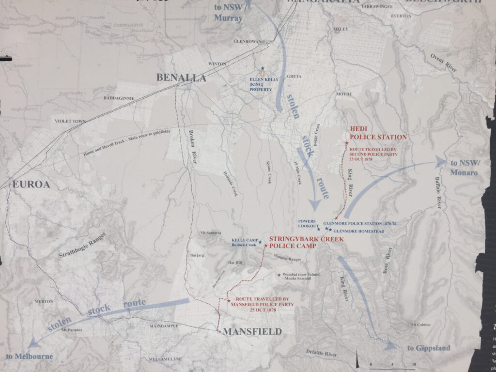 Tracking the trail of Ned Kelly through north-east Victoria