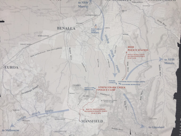 Tracking the trail of Ned Kelly through north-east Victoria