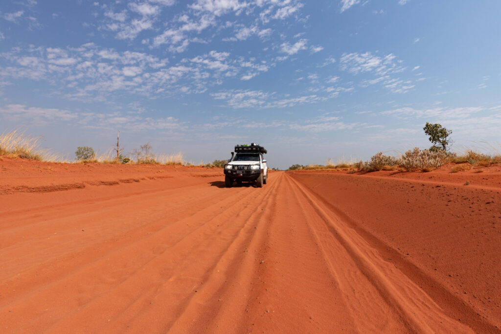 Touring the remote Nyangumarta Highway in the Great Sandy Desert