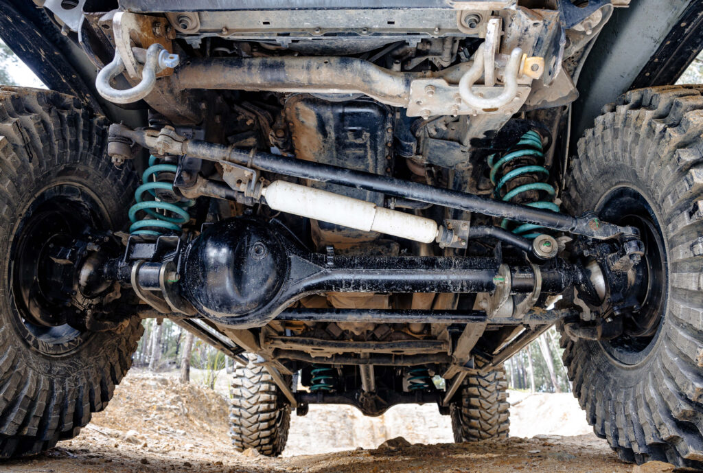 Tough single-cab Nissan GQ Patrol custom 4x4