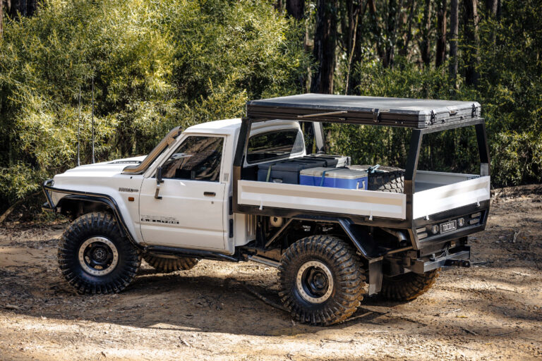 Tough single-cab Nissan GQ Patrol custom 4x4