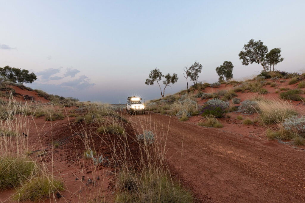 Touring the remote Nyangumarta Highway in the Great Sandy Desert