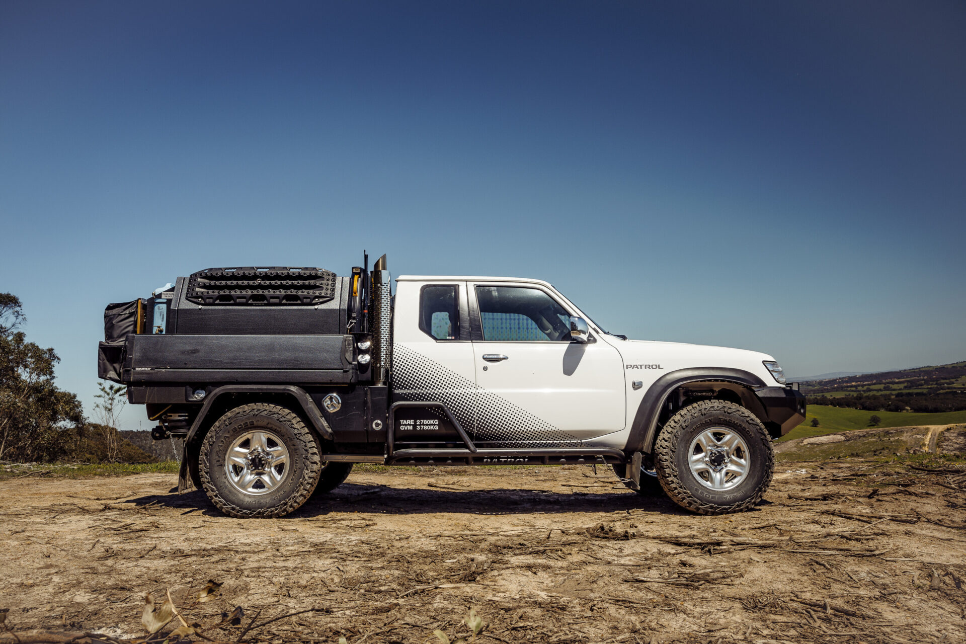 V8-powered Patrol walks tall on 35s and portals