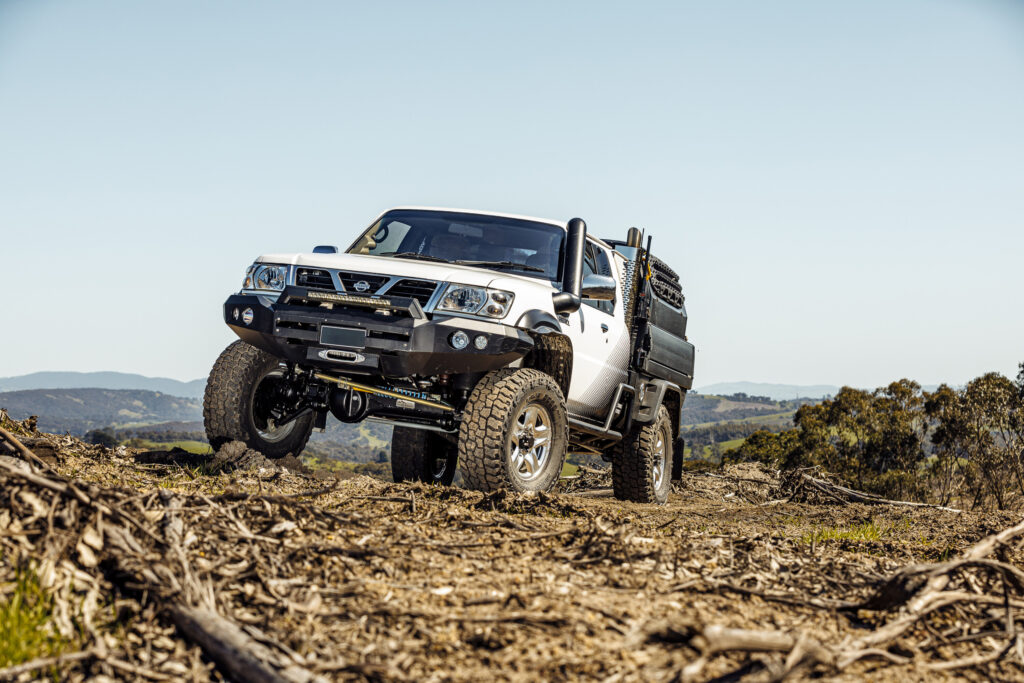V8-powered Patrol walks tall on 35s and portals