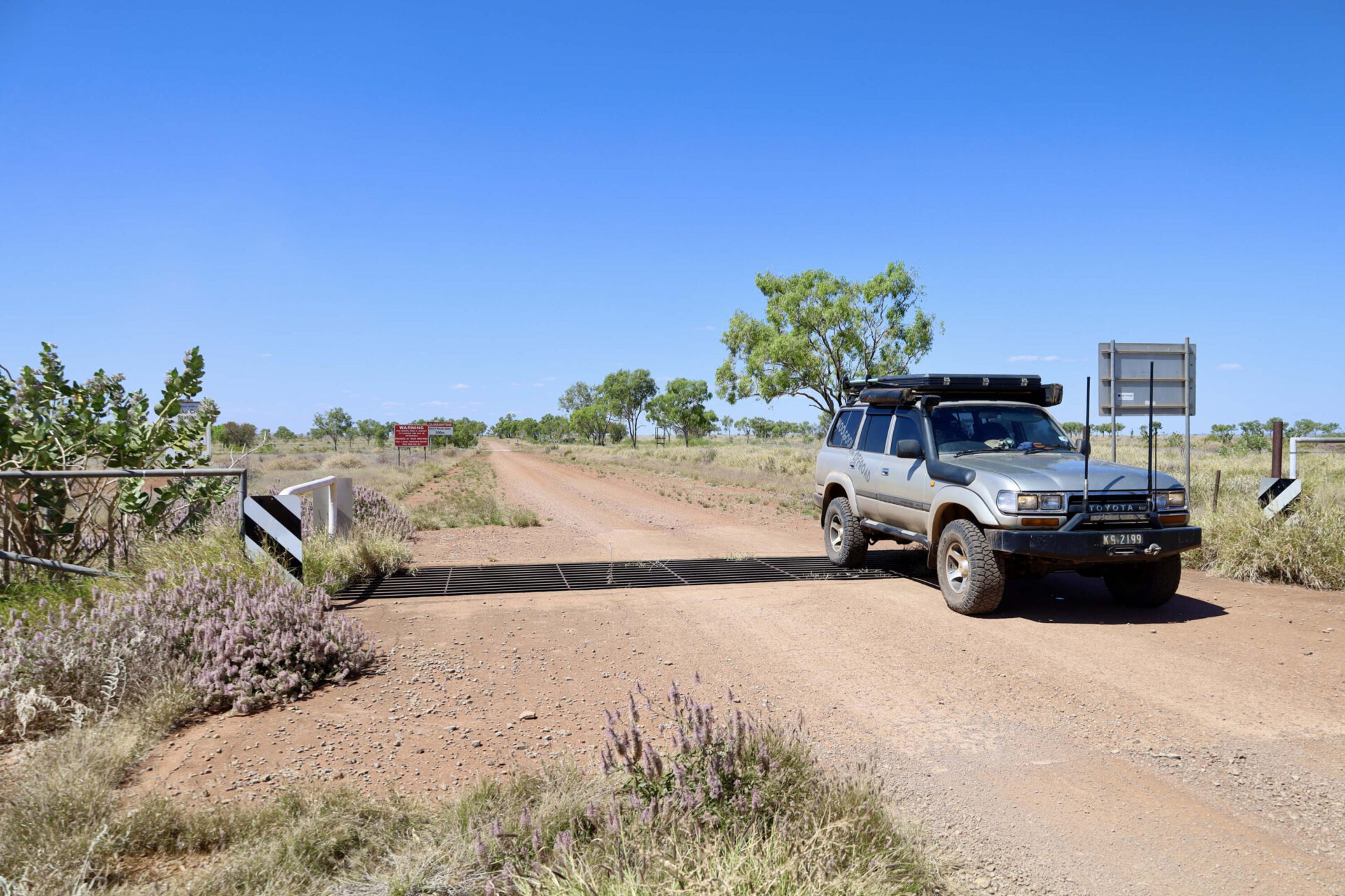 Travelling Duncan Road from Kununurra to Halls Creek