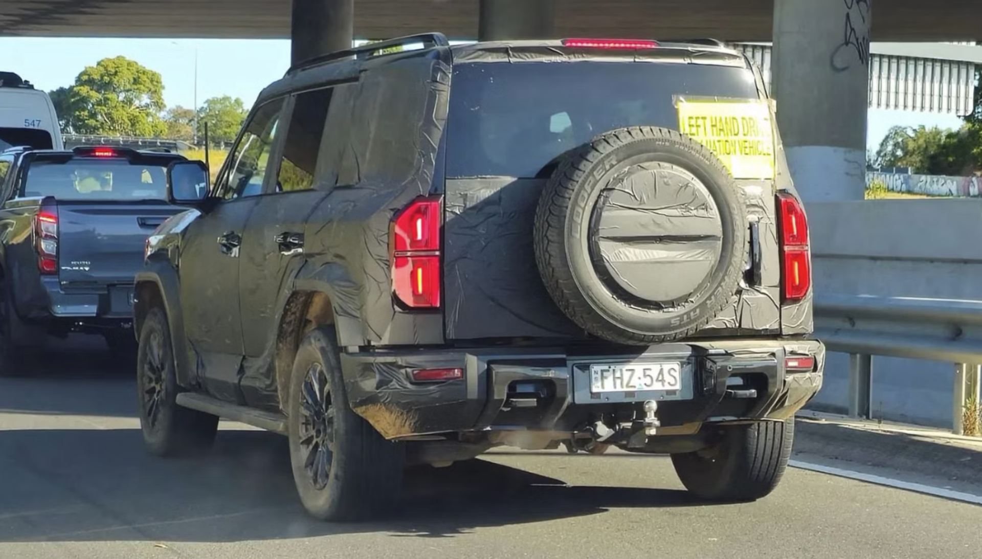 2025 BYD Denza B5 spied testing in Australia