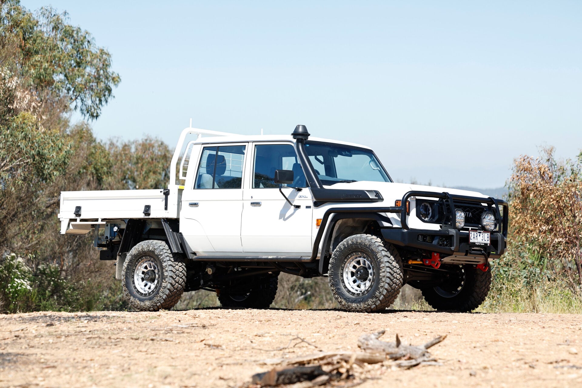 2024 Toyota LandCruiser 79 GXL: Loaded Gibb 1675 alloy wheels