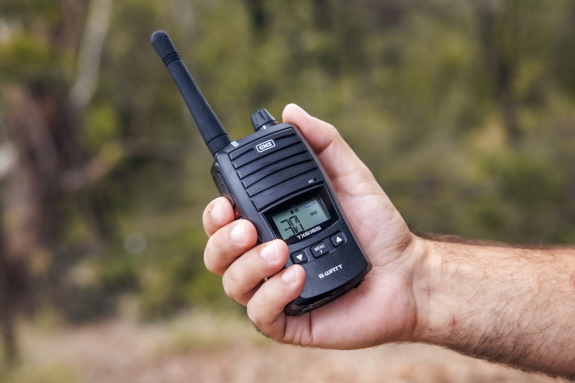 GME TX6165X 5-watt handheld UHF CB radio review