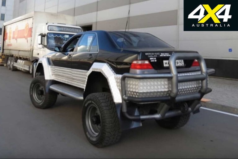 Custom 4x4 Mercedes-Benz W140-66 S-Class: video
