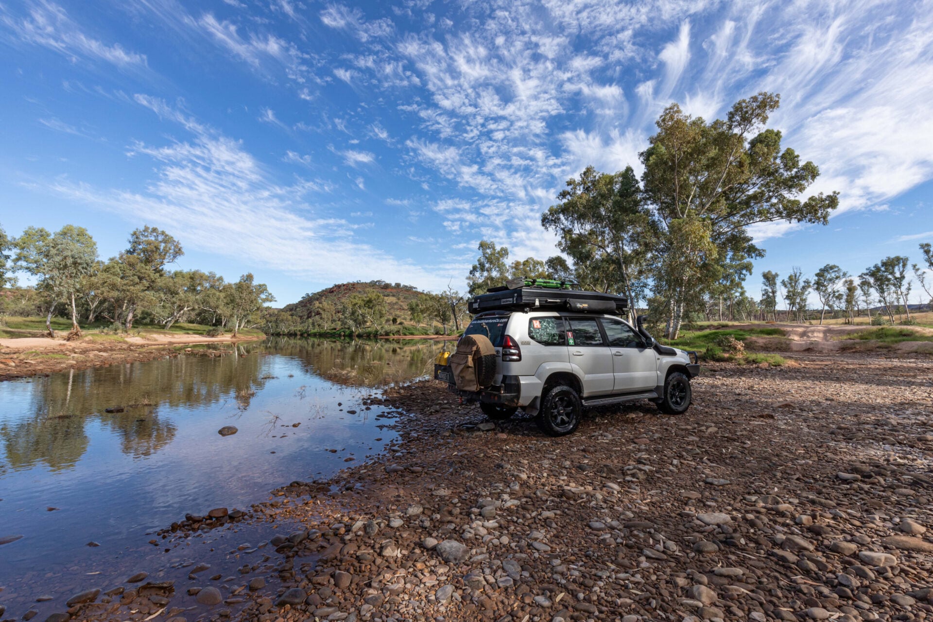 Tackling the Finke River 4WD route