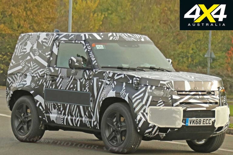 2020 Land Rover Defender SWB spy shots