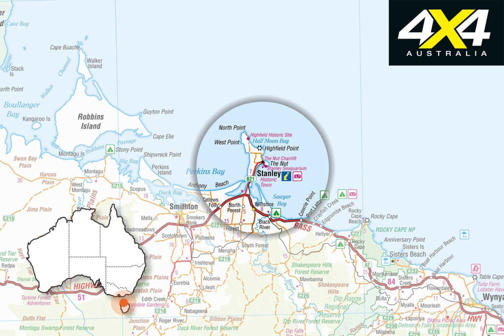 4x4 Trip to Stanley, Tas