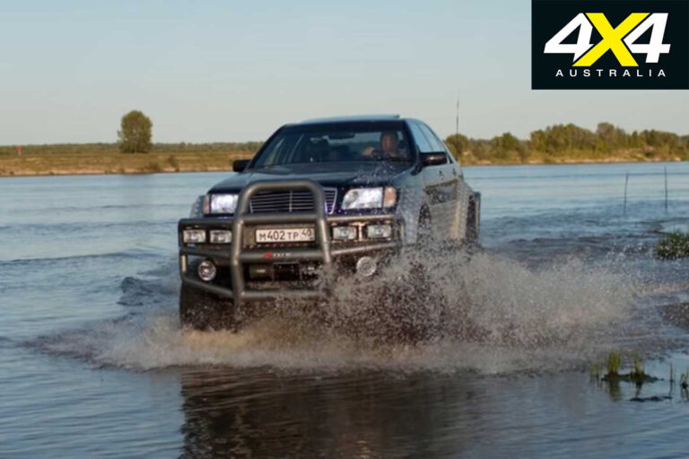 Custom 4x4 Mercedes-Benz W140-66 S-Class: video
