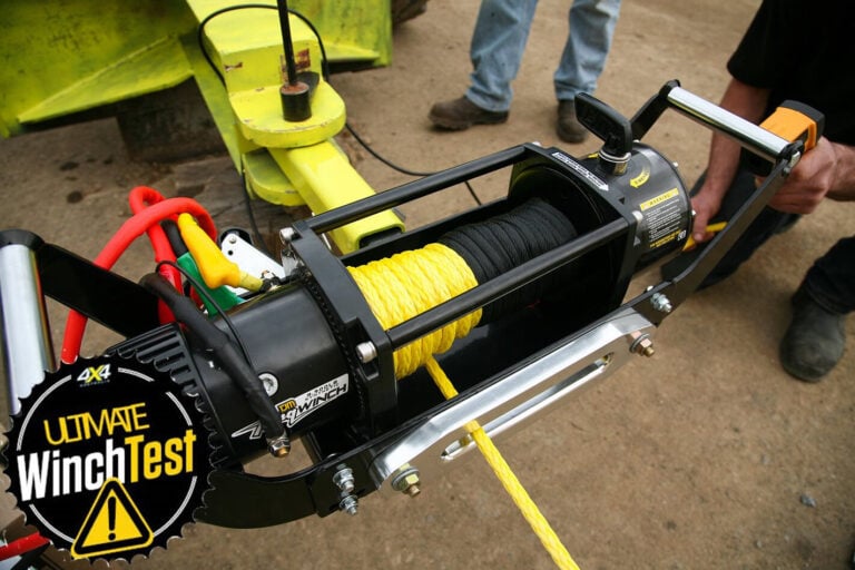 TJM Torq Winch 9500: 12-volt winch test
