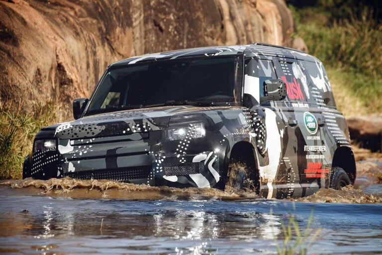 2020 Land Rover Defender prototype tested in Kenya