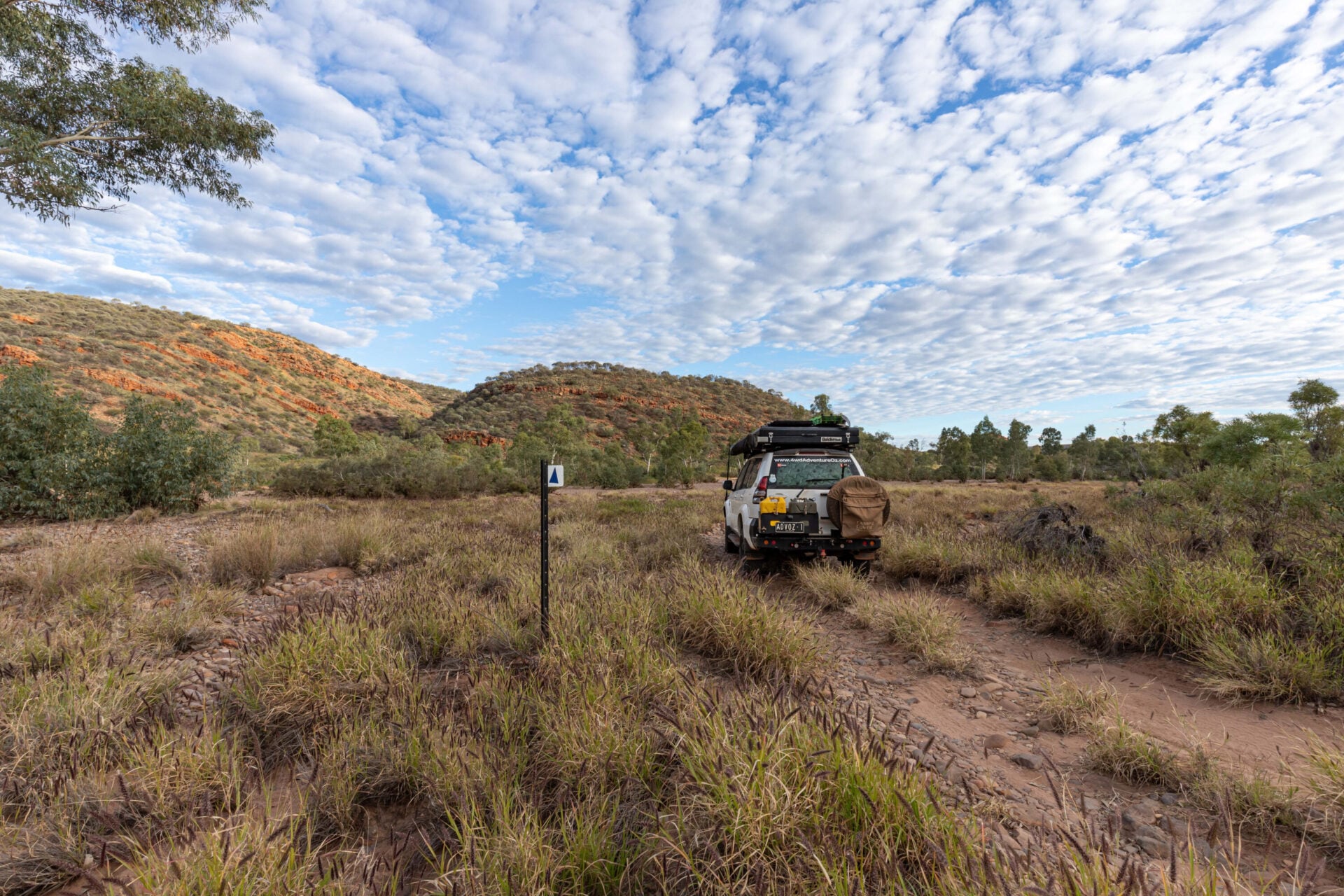 Tackling the Finke River 4WD route